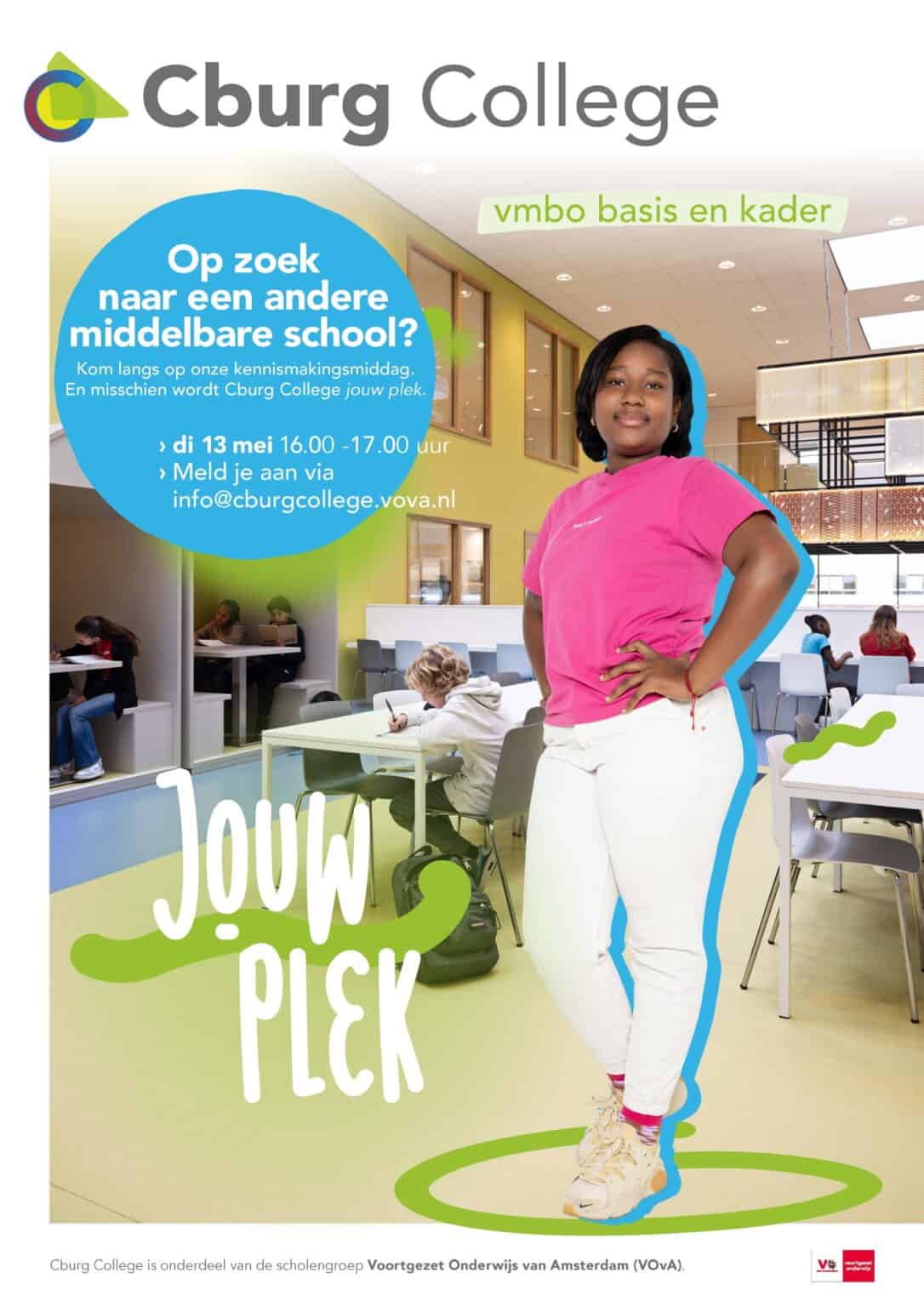 Aanmelden hogere leerjaren - Cburg College